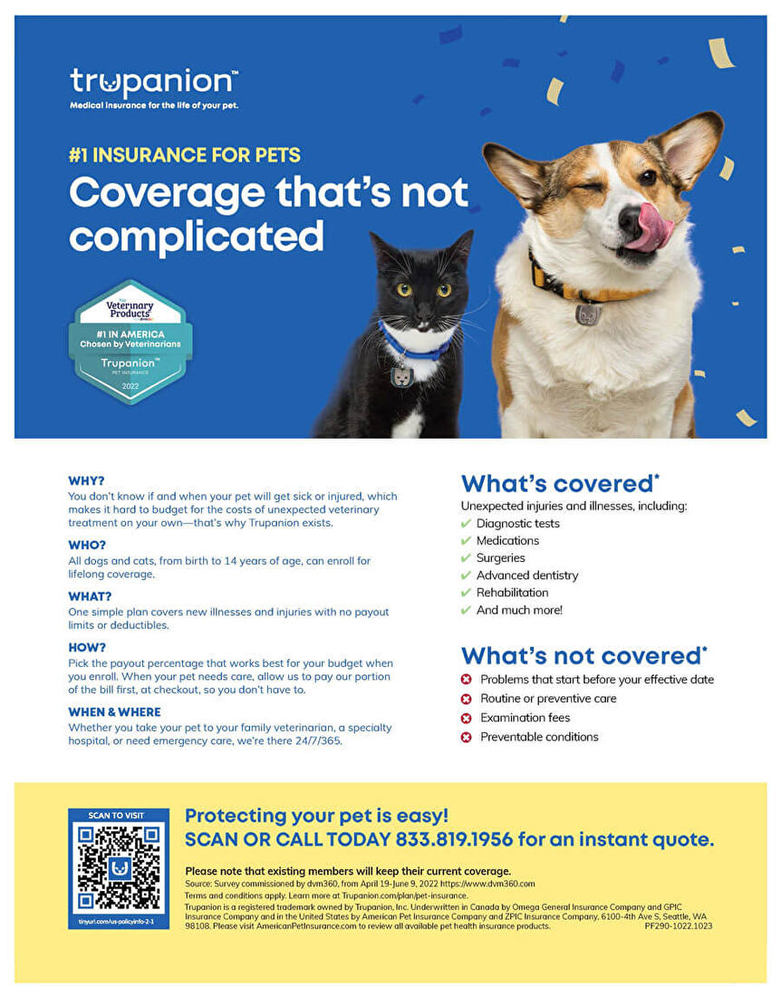 Veterinary Hospital Materials From Trupanion Veterinary Hospital Materials From Trupanion
