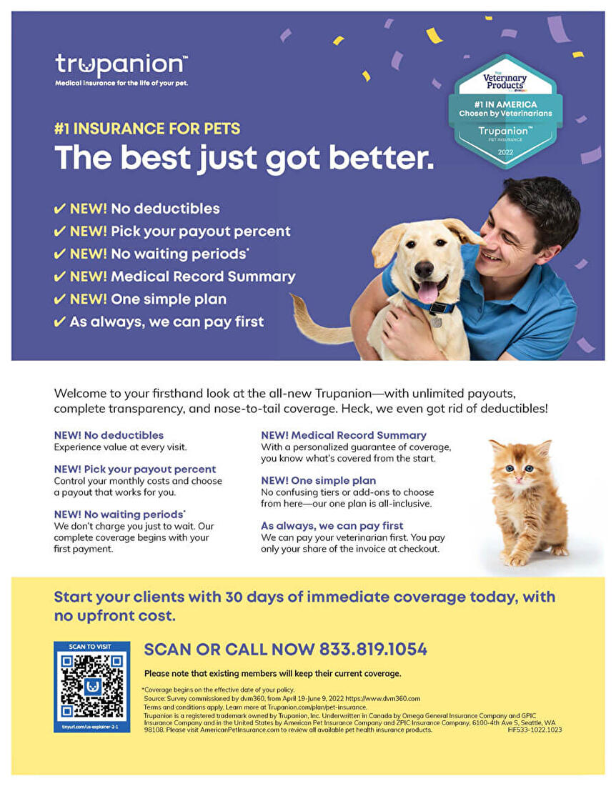 Veterinary Hospital Materials From Trupanion Veterinary Hospital Materials From Trupanion